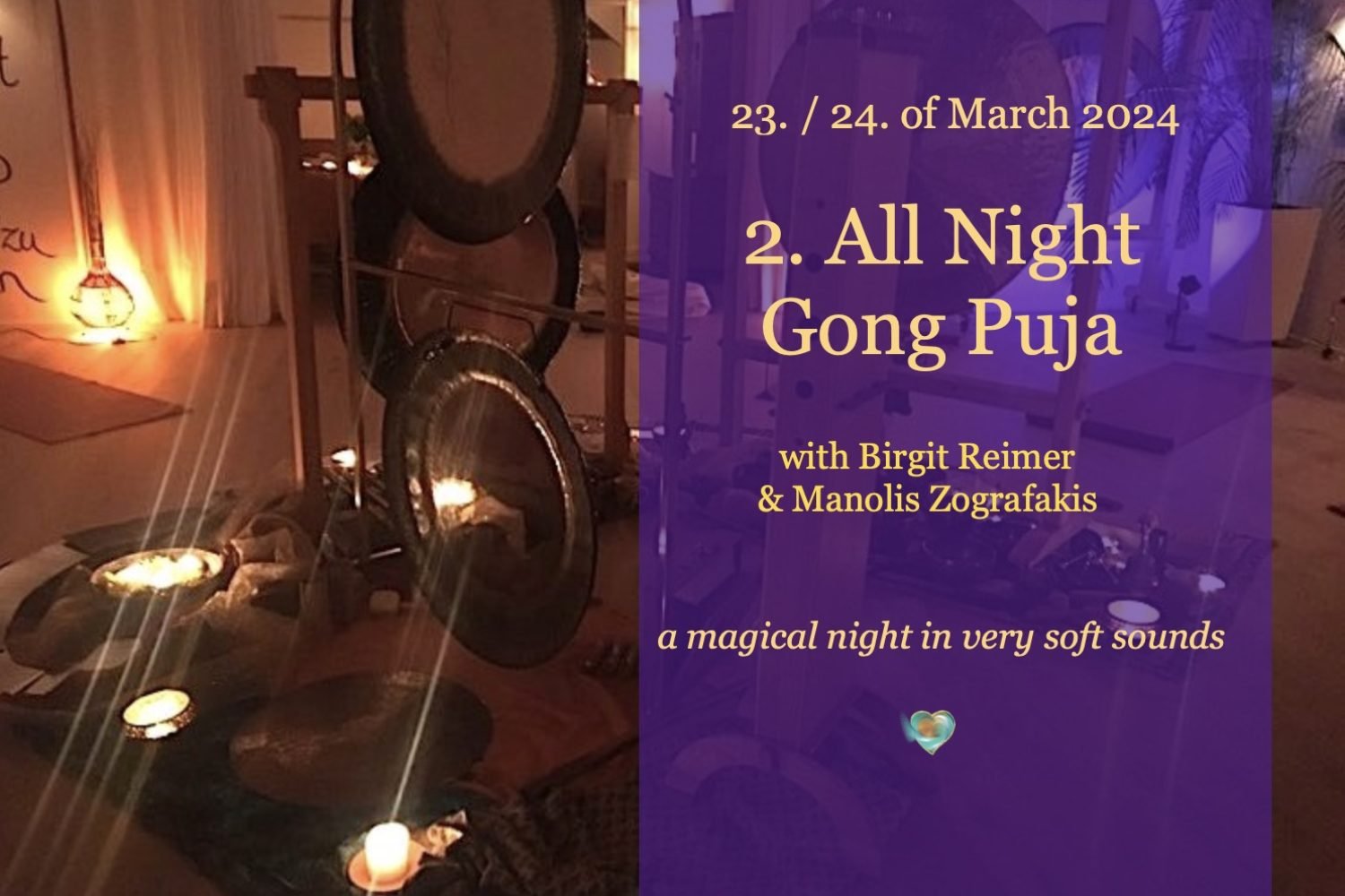 All Night Gong Puja - Apokoronas, Chania - Soundhealing.gr